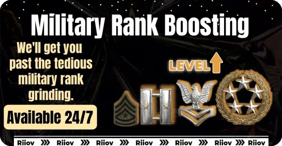 CoD BO6 Military Rank Boosting - Riiov