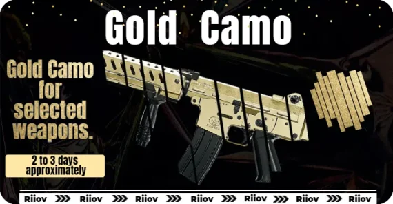 Gold Camo Boosting - Riiov