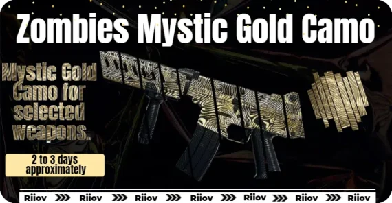 Zombies Mystic Gold Camo - Riiov