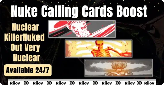 BO6 Nuke Calling Cards Boost - Riiov